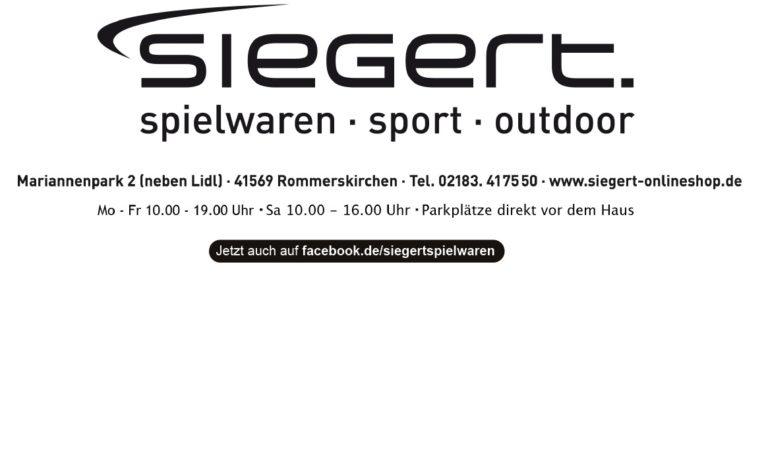 Siegert-Spielwaren-Sport-Outdoor - Rheinkreishelden